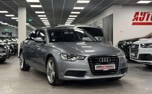 Grey Audi A6 2013 in Klaipeda, with an engine capacity of 3.00 L and mileage of 306 thousand km for 9900 €, photo  on AUTOMOTO.COM.LV