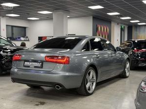 Grey Audi A6 2013 in Klaipeda, with an engine capacity of 3.00 L and mileage of 306 thousand km for 9900 €, photo 3 on AUTOMOTO.COM.LV