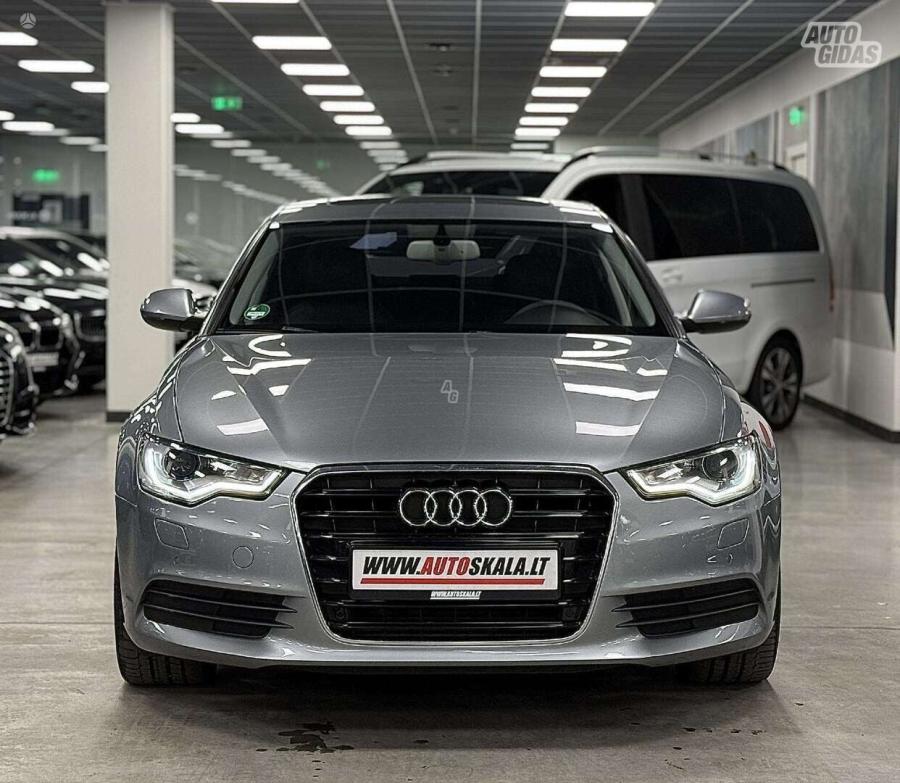 Grey Audi A6 2013 in Klaipeda, with an engine capacity of 3.00 L and mileage of 306 thousand km for 9900 €, photo 4 on AUTOMOTO.COM.LV