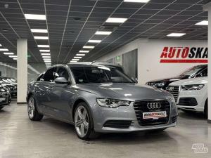 Grey Audi A6 2013 in Klaipeda, with an engine capacity of 3.00 L and mileage of 306 thousand km for 9900 €, photo 7 on AUTOMOTO.COM.LV