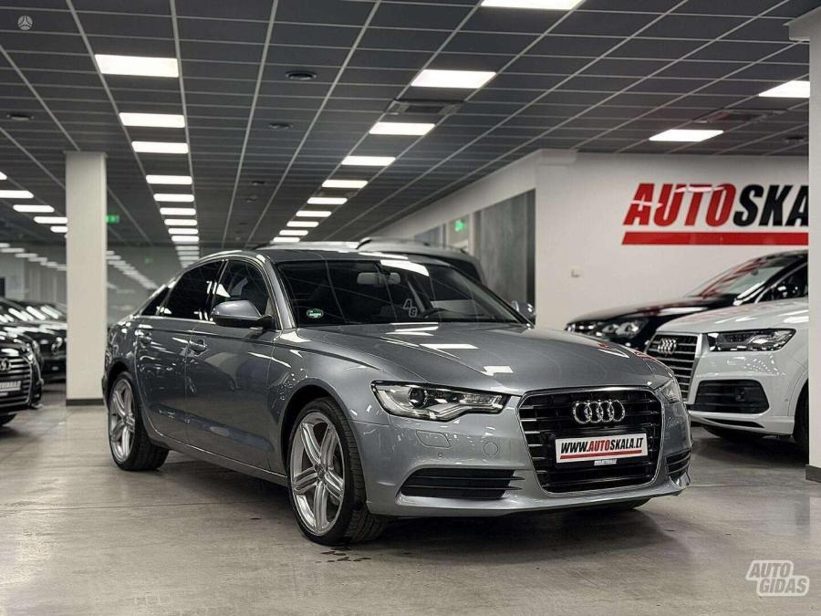 Grey Audi A6 2013 in Klaipeda, with an engine capacity of 3.00 L and mileage of 306 thousand km for 9900 €, photo 7 on AUTOMOTO.COM.LV