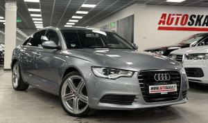 Grey Audi A6 2013 in Klaipeda, with an engine capacity of 3.00 L and mileage of 306 thousand km for 9900 €, photo 14 on AUTOMOTO.COM.LV