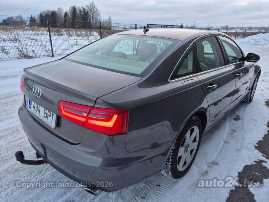 Grey Audi A6 2013 in Tartu, with an engine capacity of 3.00 L and mileage of 433 thousand km for 8500 €, photo 5 on AUTOMOTO.COM.LV