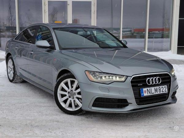 Pelēks Audi A6 2013 Viļņa, ar dzinēja tilpumu 3.00 L un nobraukumu 204 tūkst. km par 10000 €, foto 1 vietnē AUTOMOTO.COM.LV