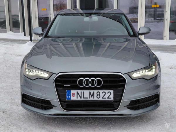 Pelēks Audi A6 2013 Viļņa, ar dzinēja tilpumu 3.00 L un nobraukumu 204 tūkst. km par 10000 €, foto 2 vietnē AUTOMOTO.COM.LV