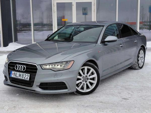 Pelēks Audi A6 2013 Viļņa, ar dzinēja tilpumu 3.00 L un nobraukumu 204 tūkst. km par 10000 €, foto 3 vietnē AUTOMOTO.COM.LV