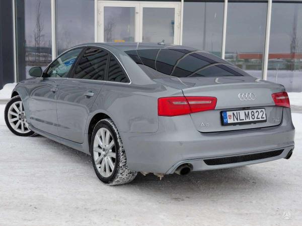 Pelēks Audi A6 2013 Viļņa, ar dzinēja tilpumu 3.00 L un nobraukumu 204 tūkst. km par 10000 €, foto 5 vietnē AUTOMOTO.COM.LV