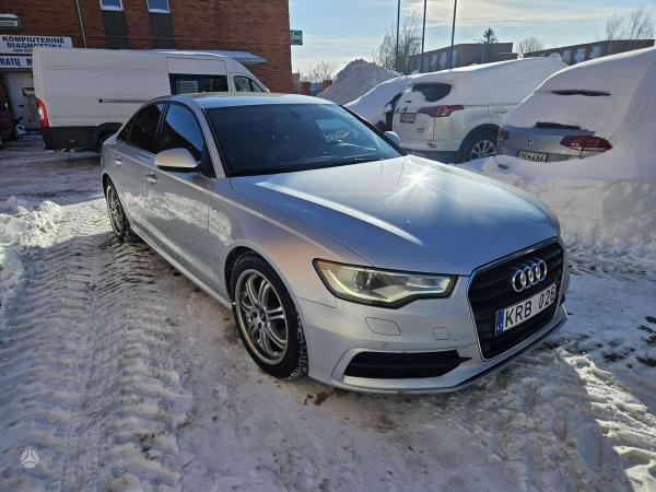 Pelēks Audi A6 2013 Panevēža, ar dzinēja tilpumu 1.97 L un nobraukumu 478 tūkst. km par 6300 €, foto 1 vietnē AUTOMOTO.COM.LV