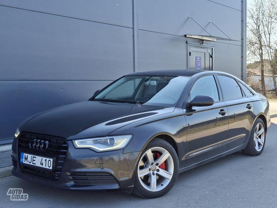 Grey Audi A6 2013 in Silute, with an engine capacity of 3.00 L and mileage of 385 thousand km for 6500 €, photo 1 on AUTOMOTO.COM.LV
