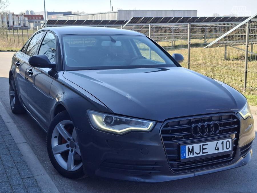 Grey Audi A6 2013 in Silute, with an engine capacity of 3.00 L and mileage of 385 thousand km for 6500 €, photo 3 on AUTOMOTO.COM.LV