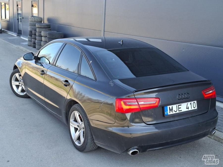 Grey Audi A6 2013 in Silute, with an engine capacity of 3.00 L and mileage of 385 thousand km for 6500 €, photo 6 on AUTOMOTO.COM.LV