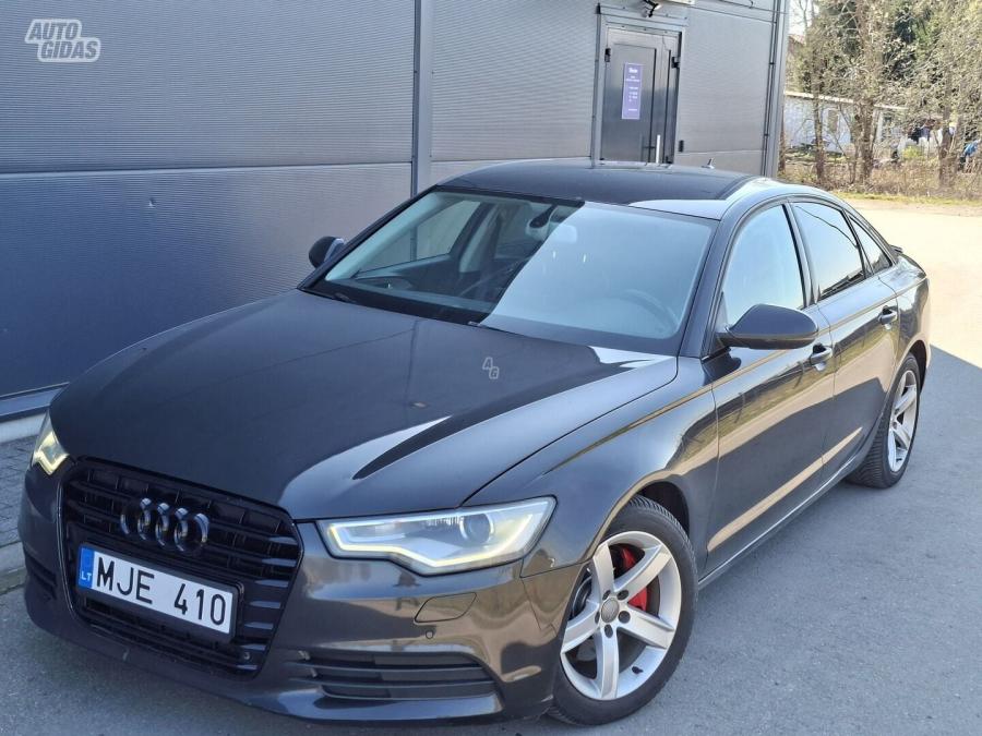 Grey Audi A6 2013 in Silute, with an engine capacity of 3.00 L and mileage of 385 thousand km for 6500 €, photo 8 on AUTOMOTO.COM.LV