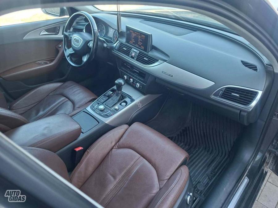 Grey Audi A6 2013 in Silute, with an engine capacity of 3.00 L and mileage of 385 thousand km for 6500 €, photo 10 on AUTOMOTO.COM.LV