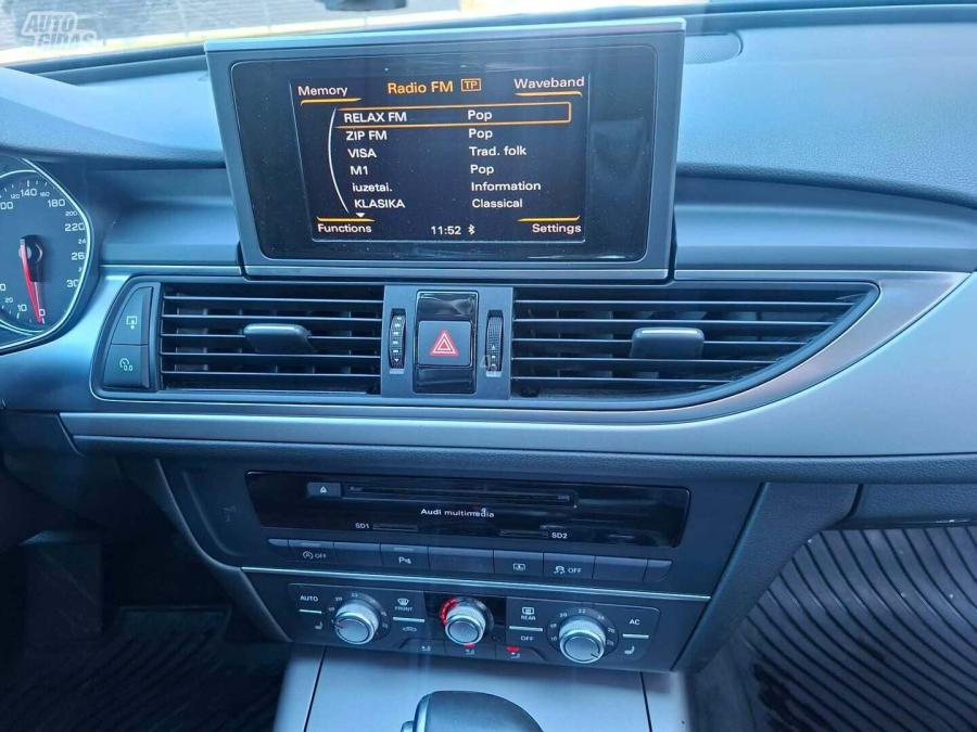 Grey Audi A6 2013 in Silute, with an engine capacity of 3.00 L and mileage of 385 thousand km for 6500 €, photo 14 on AUTOMOTO.COM.LV