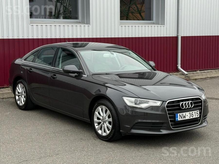 Pelēks Audi A6 2013 Rīga, ar dzinēja tilpumu 2.00 L un nobraukumu 201 tūkst. km par 7990 €, foto 1 vietnē AUTOMOTO.COM.LV