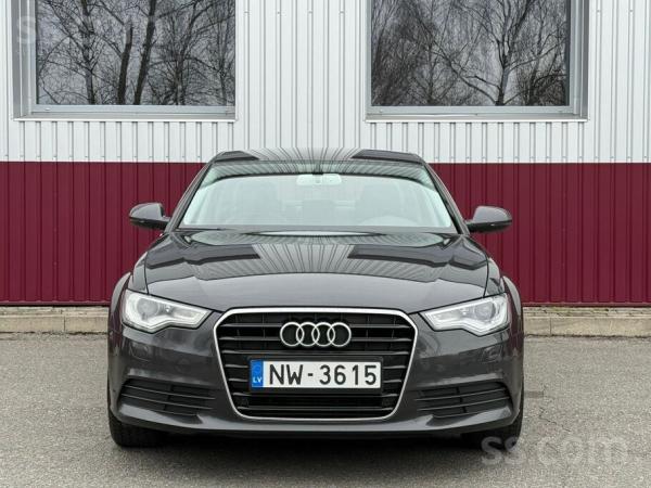 Grey Audi A6 2013 in Riga, with an engine capacity of 2.00 L and mileage of 201 thousand km for 7990 €, photo 5 on AUTOMOTO.COM.LV