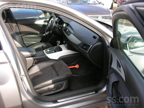 Серый Ауди А6 2013 в Рига, объемом двигателя 3.00 л и пробегом 258 тыс. км за 14450 €, фото 5 на AUTOMOTO.COM.LV
