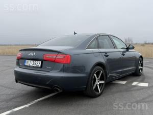 Grey Audi A6 2013 in Liepaja, with an engine capacity of 2.00 L and mileage of 248 thousand km for 8100 €, photo 3 on AUTOMOTO.COM.LV