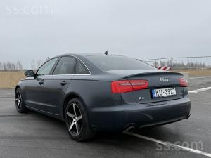Grey Audi A6 2013 in Liepaja, with an engine capacity of 2.00 L and mileage of 248 thousand km for 8100 €, photo 5 on AUTOMOTO.COM.LV