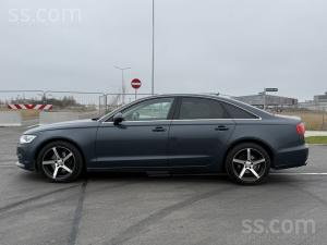 Grey Audi A6 2013 in Liepaja, with an engine capacity of 2.00 L and mileage of 248 thousand km for 8100 €, photo 7 on AUTOMOTO.COM.LV
