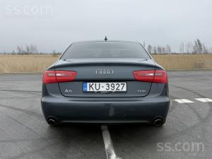 Grey Audi A6 2013 in Liepaja, with an engine capacity of 2.00 L and mileage of 248 thousand km for 8100 €, photo 9 on AUTOMOTO.COM.LV