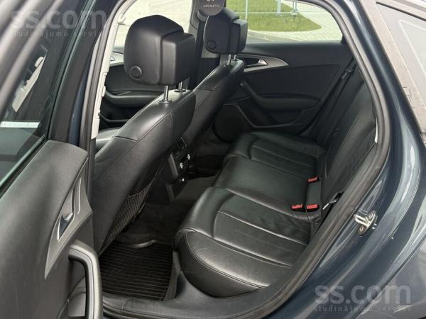 Grey Audi A6 2013 in Liepaja, with an engine capacity of 2.00 L and mileage of 248 thousand km for 8100 €, photo 10 on AUTOMOTO.COM.LV