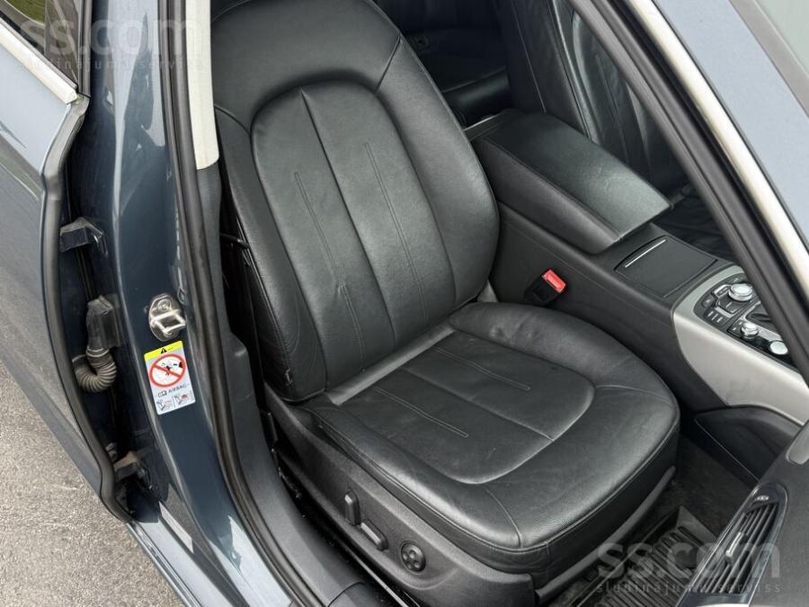 Grey Audi A6 2013 in Liepaja, with an engine capacity of 2.00 L and mileage of 248 thousand km for 8100 €, photo 14 on AUTOMOTO.COM.LV