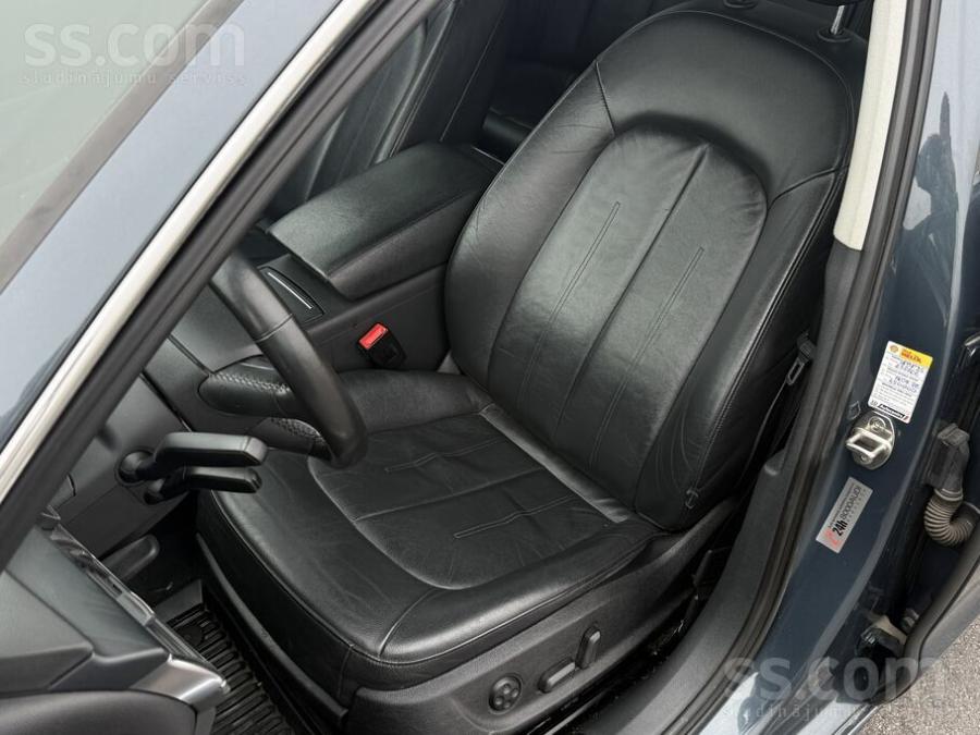 Grey Audi A6 2013 in Liepaja, with an engine capacity of 2.00 L and mileage of 248 thousand km for 8100 €, photo 16 on AUTOMOTO.COM.LV