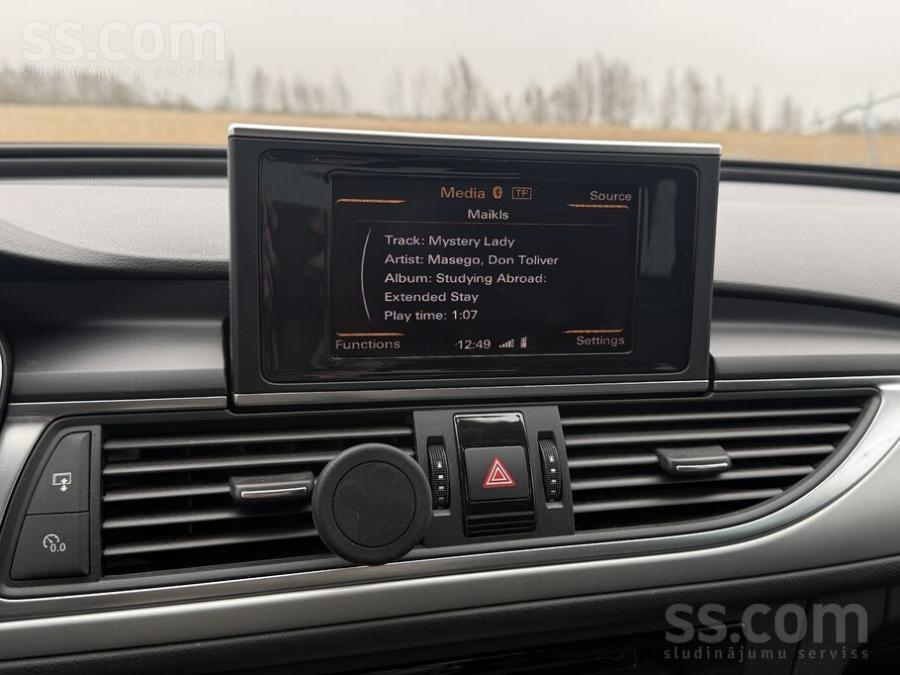 Grey Audi A6 2013 in Liepaja, with an engine capacity of 2.00 L and mileage of 248 thousand km for 8100 €, photo 23 on AUTOMOTO.COM.LV