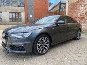Pelēks Audi A6 2013 Cēsis, ar dzinēja tilpumu 3.00 L un nobraukumu 270 tūkst. km par 11500 €, foto  vietnē AUTOMOTO.COM.LV