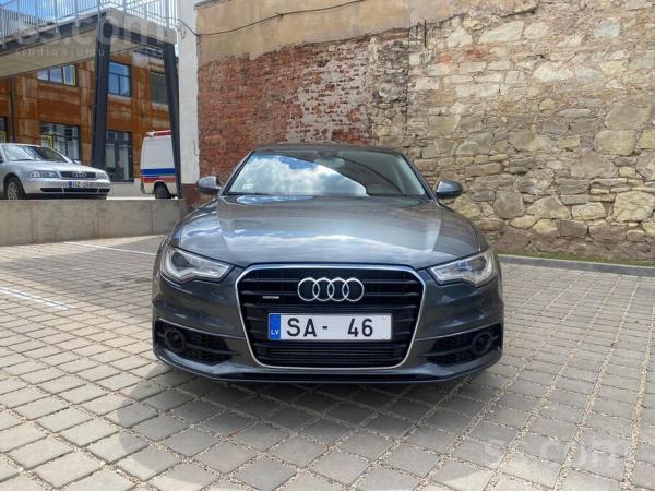 Pelēks Audi A6 2013 Cēsis, ar dzinēja tilpumu 3.00 L un nobraukumu 270 tūkst. km par 11500 €, foto 3 vietnē AUTOMOTO.COM.LV