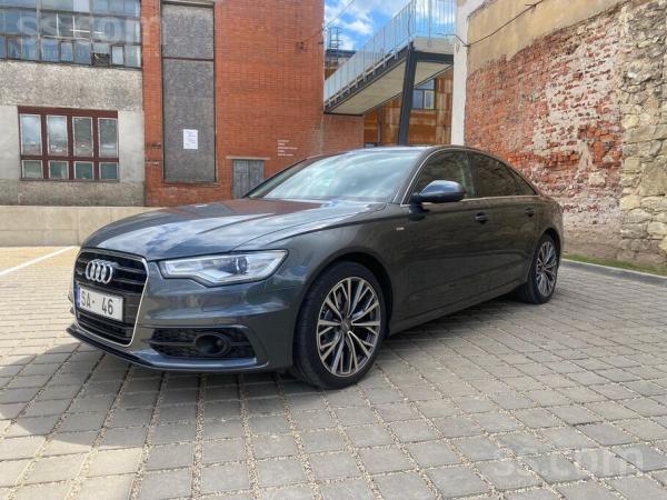 Pelēks Audi A6 2013 Cēsis, ar dzinēja tilpumu 3.00 L un nobraukumu 270 tūkst. km par 11500 €, foto 7 vietnē AUTOMOTO.COM.LV