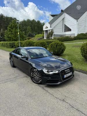 Grey Audi A6 2013 in Elektrenai, with an engine capacity of 2.97 L and mileage of 238 thousand km for 14900 €, photo  on AUTOMOTO.COM.LV