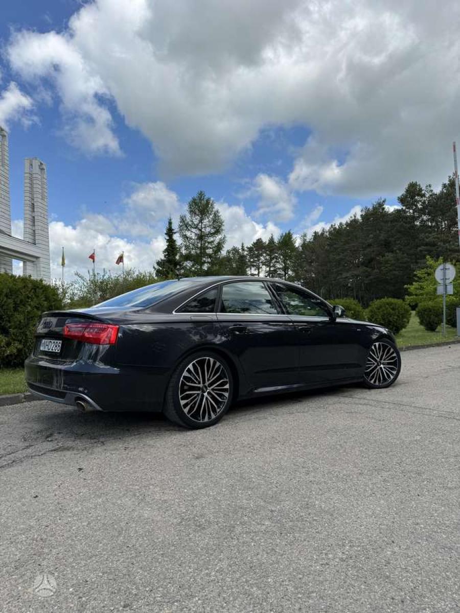 Grey Audi A6 2013 in Elektrenai, with an engine capacity of 2.97 L and mileage of 238 thousand km for 14900 €, photo 3 on AUTOMOTO.COM.LV