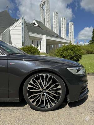 Grey Audi A6 2013 in Elektrenai, with an engine capacity of 2.97 L and mileage of 238 thousand km for 14900 €, photo 6 on AUTOMOTO.COM.LV