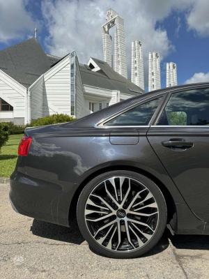Grey Audi A6 2013 in Elektrenai, with an engine capacity of 2.97 L and mileage of 238 thousand km for 14900 €, photo 7 on AUTOMOTO.COM.LV