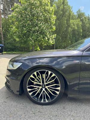 Grey Audi A6 2013 in Elektrenai, with an engine capacity of 2.97 L and mileage of 238 thousand km for 14900 €, photo 8 on AUTOMOTO.COM.LV