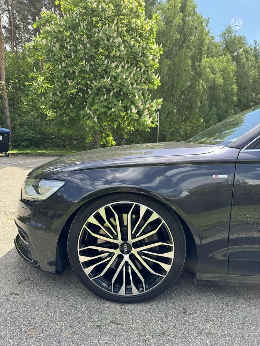 Grey Audi A6 2013 in Elektrenai, with an engine capacity of 2.97 L and mileage of 238 thousand km for 14900 €, photo 8 on AUTOMOTO.COM.LV