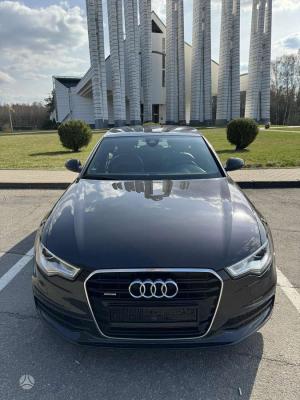 Grey Audi A6 2013 in Elektrenai, with an engine capacity of 2.97 L and mileage of 238 thousand km for 14900 €, photo 10 on AUTOMOTO.COM.LV