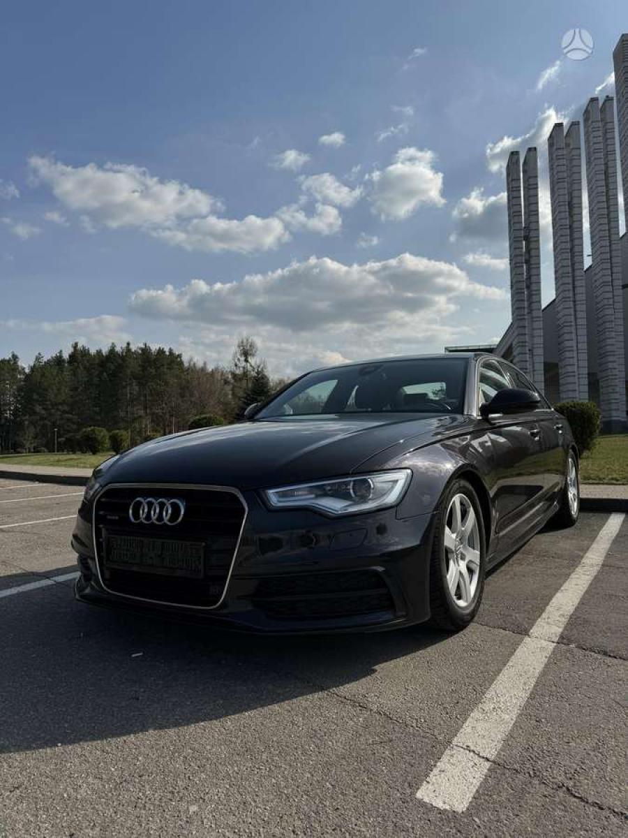 Grey Audi A6 2013 in Elektrenai, with an engine capacity of 2.97 L and mileage of 238 thousand km for 14900 €, photo 11 on AUTOMOTO.COM.LV