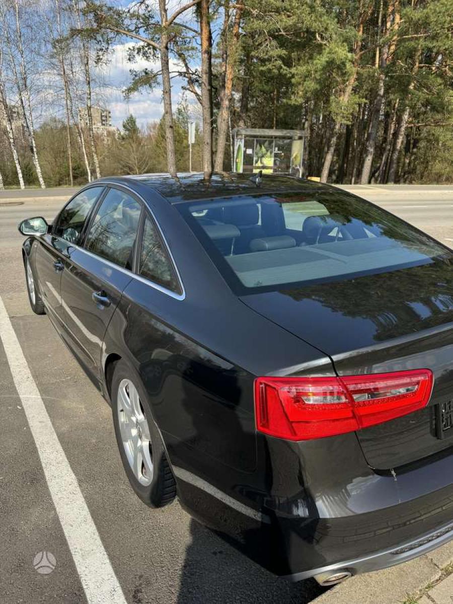 Grey Audi A6 2013 in Elektrenai, with an engine capacity of 2.97 L and mileage of 238 thousand km for 14900 €, photo 13 on AUTOMOTO.COM.LV