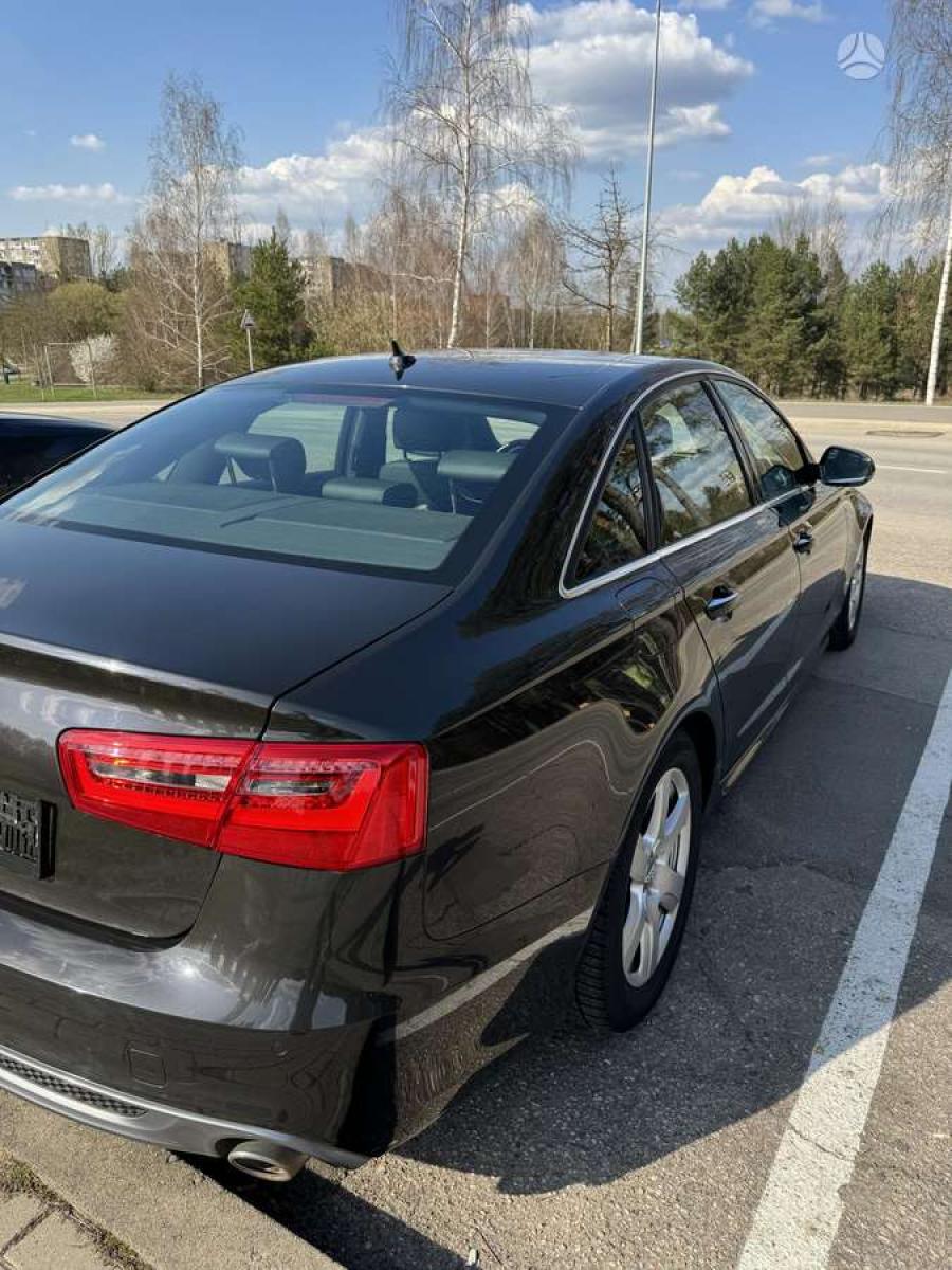 Grey Audi A6 2013 in Elektrenai, with an engine capacity of 2.97 L and mileage of 238 thousand km for 14900 €, photo 14 on AUTOMOTO.COM.LV
