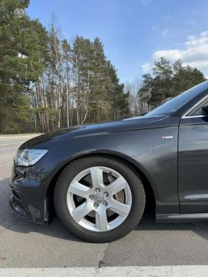 Grey Audi A6 2013 in Elektrenai, with an engine capacity of 2.97 L and mileage of 238 thousand km for 14900 €, photo 16 on AUTOMOTO.COM.LV
