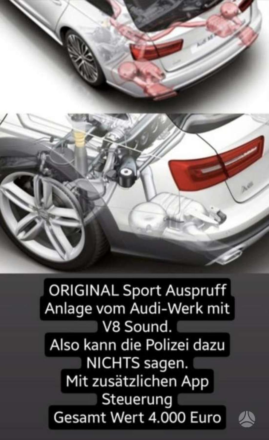 Grey Audi A6 2013 in Elektrenai, with an engine capacity of 2.97 L and mileage of 238 thousand km for 14900 €, photo 19 on AUTOMOTO.COM.LV