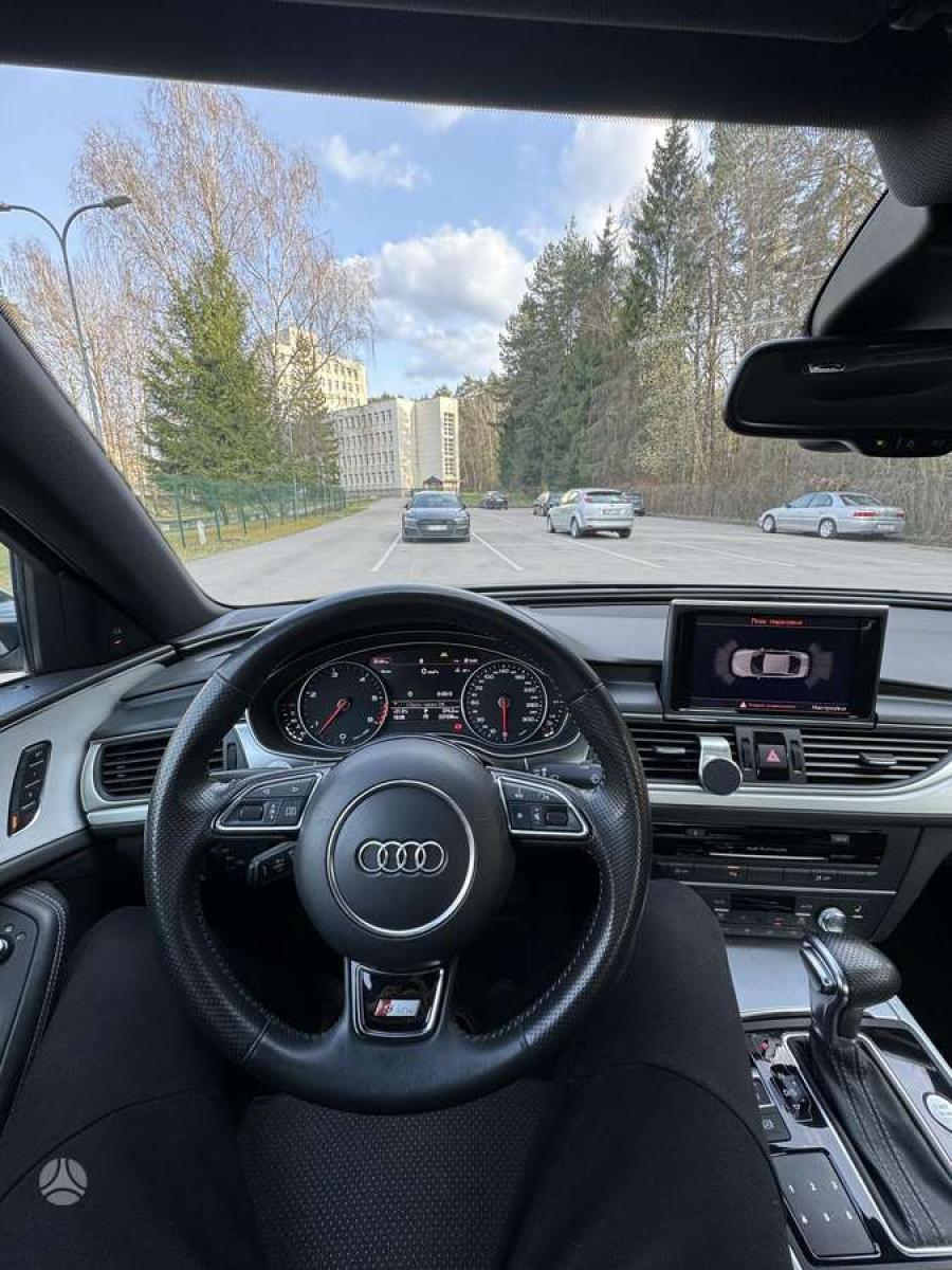 Grey Audi A6 2013 in Elektrenai, with an engine capacity of 2.97 L and mileage of 238 thousand km for 14900 €, photo 21 on AUTOMOTO.COM.LV