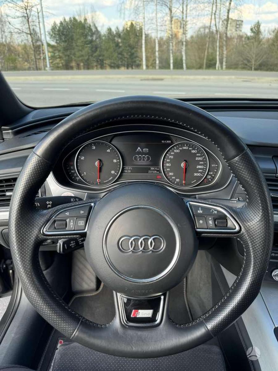 Grey Audi A6 2013 in Elektrenai, with an engine capacity of 2.97 L and mileage of 238 thousand km for 14900 €, photo 22 on AUTOMOTO.COM.LV
