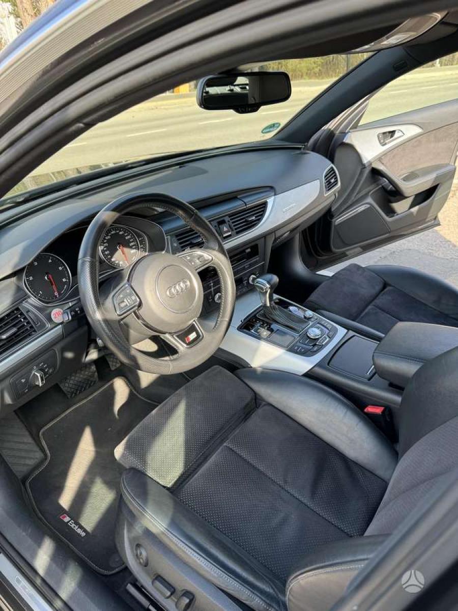 Grey Audi A6 2013 in Elektrenai, with an engine capacity of 2.97 L and mileage of 238 thousand km for 14900 €, photo 23 on AUTOMOTO.COM.LV