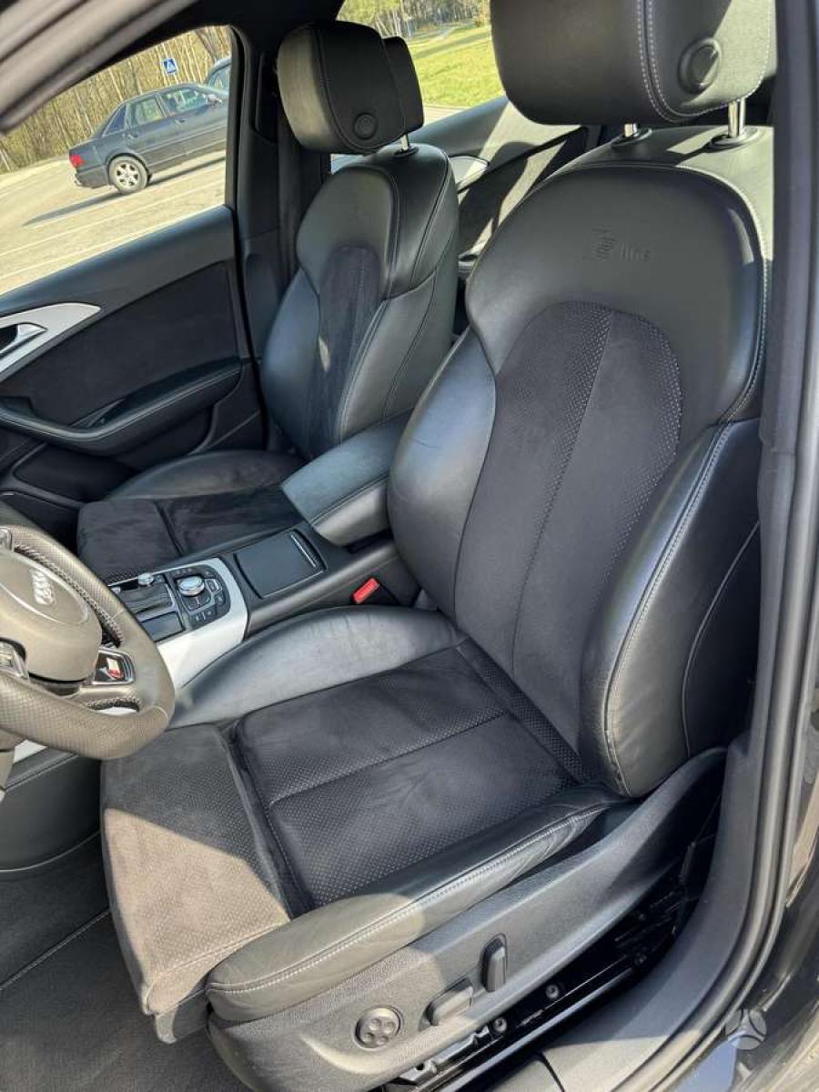 Grey Audi A6 2013 in Elektrenai, with an engine capacity of 2.97 L and mileage of 238 thousand km for 14900 €, photo 24 on AUTOMOTO.COM.LV