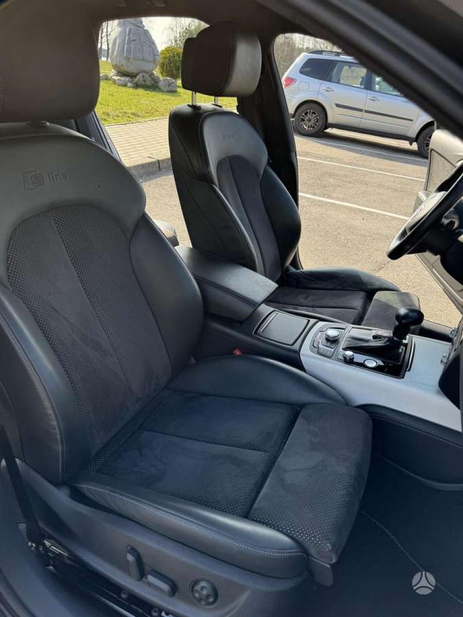 Grey Audi A6 2013 in Elektrenai, with an engine capacity of 2.97 L and mileage of 238 thousand km for 14900 €, photo 25 on AUTOMOTO.COM.LV