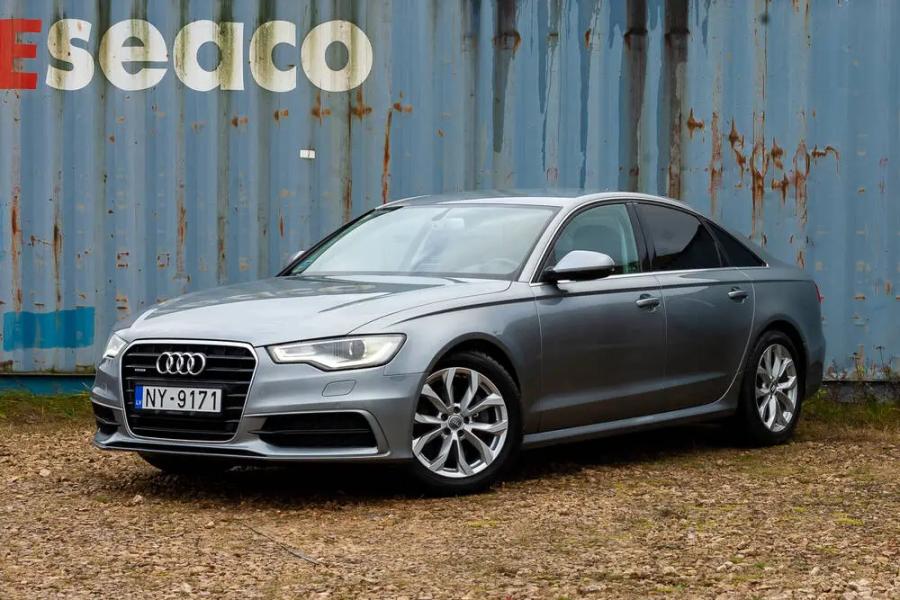 Pelēks Audi A6 2013 Rīga, ar dzinēja tilpumu 3.00 L un nobraukumu 215 tūkst. km par 11995 €, foto 4 vietnē AUTOMOTO.COM.LV